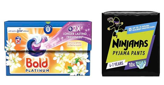 Free Lenor Fabric Softener, Bold Laundry Pods & More and Free Pampers ...